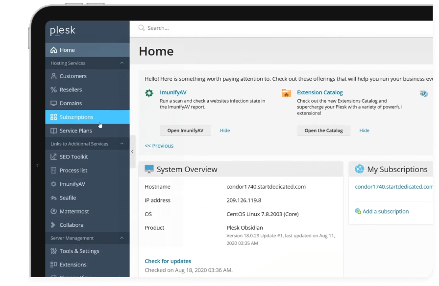 Plesk | Buy Plesk License | Openprovider