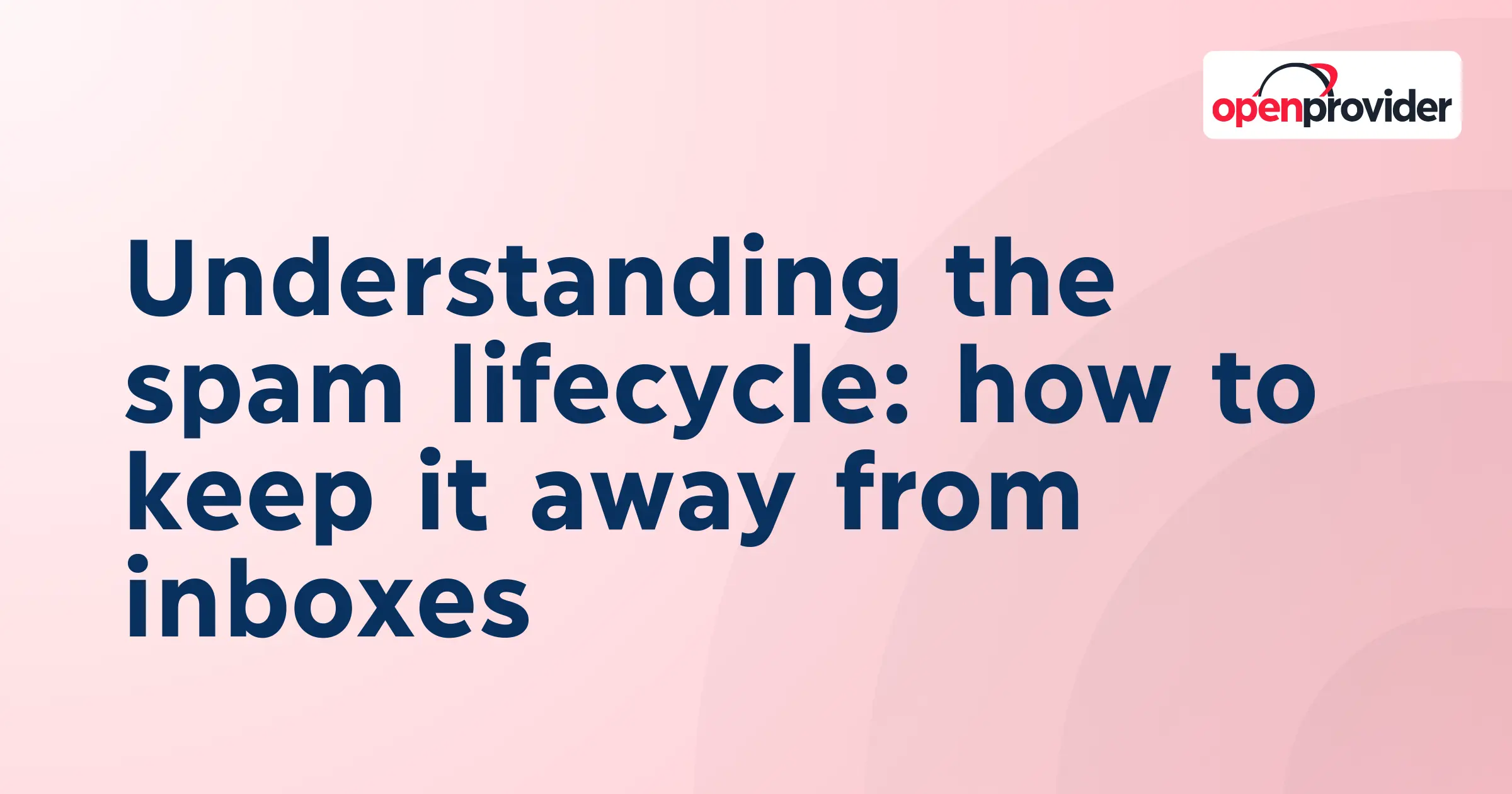 Understanding the spam lifecycle - Openprovider