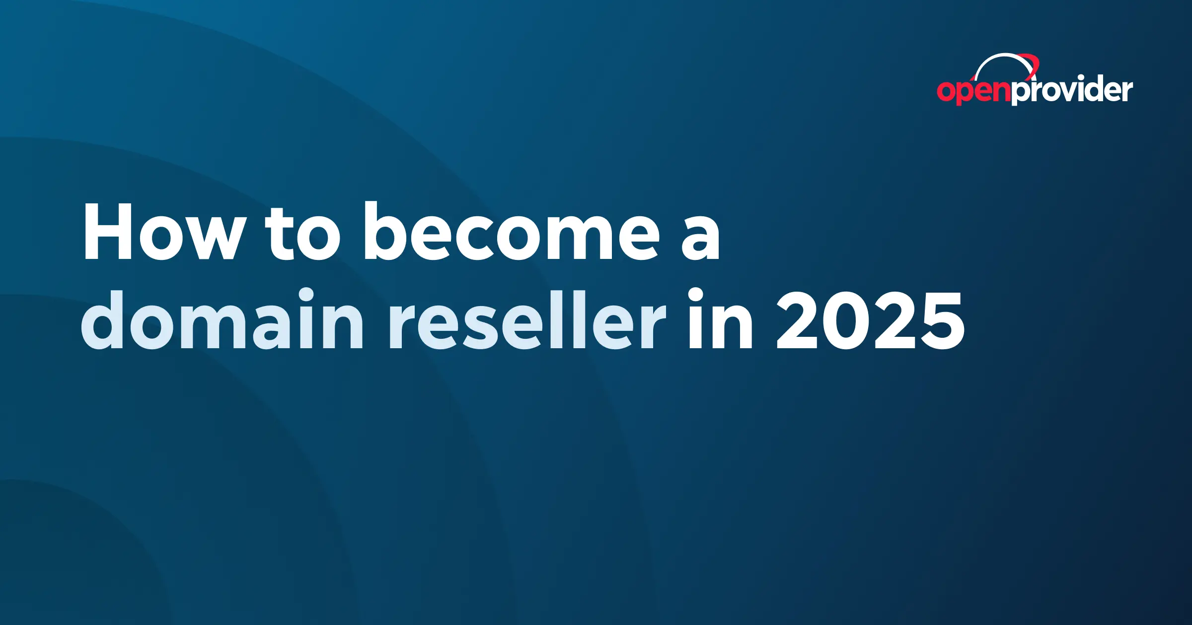 How to become a domain reseller in 2025