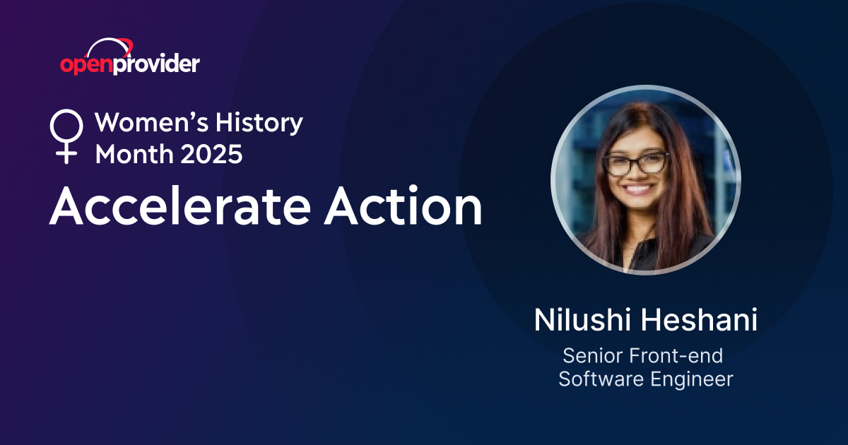 Accelerating action during Women's History Month with Nilushi Heshani ...