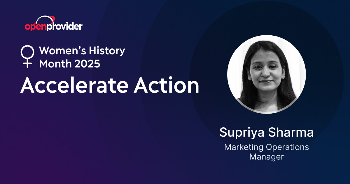 Accelerating action during Women’s History Month with Supriya Sharma ...