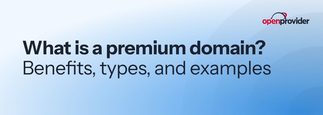 What is a premium domain? meaning, benefits, and examples